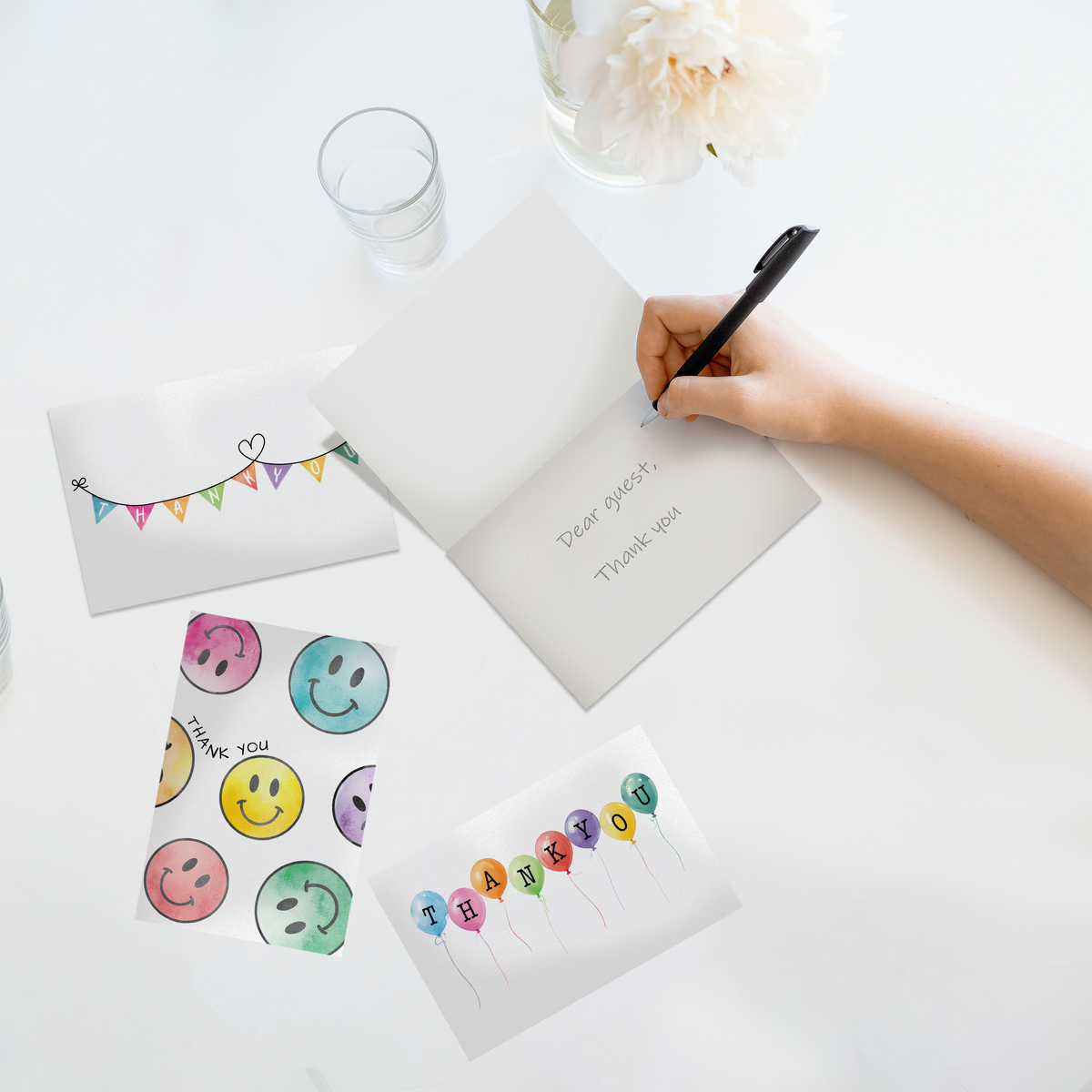 Happy Birthday Thank You Cards With Envelopes | Shop Now