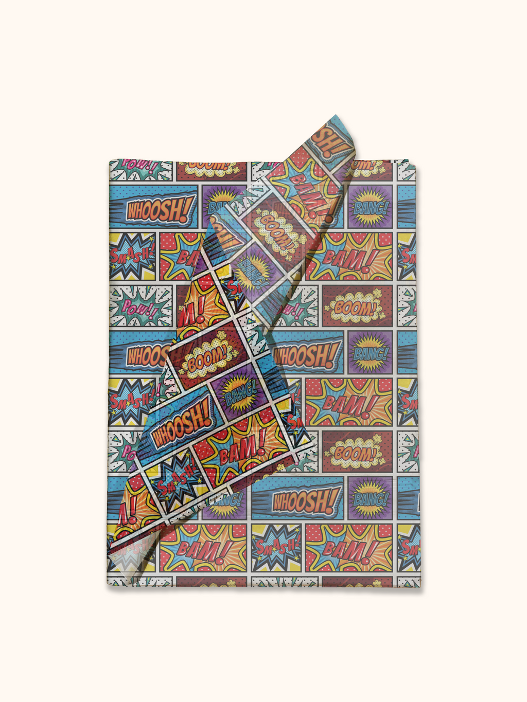 Superhero Comic Book Designer Tissue Paper for Gift Bags | Shop Now