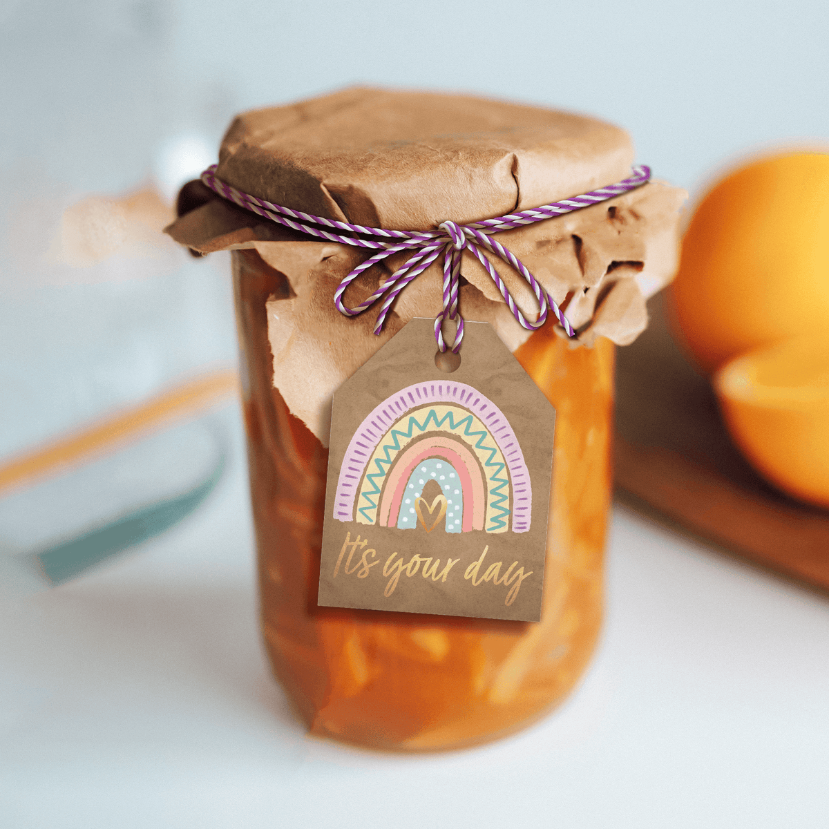 Rainbow Gift Tags- Vibrant Labels for Colorful Celebrations