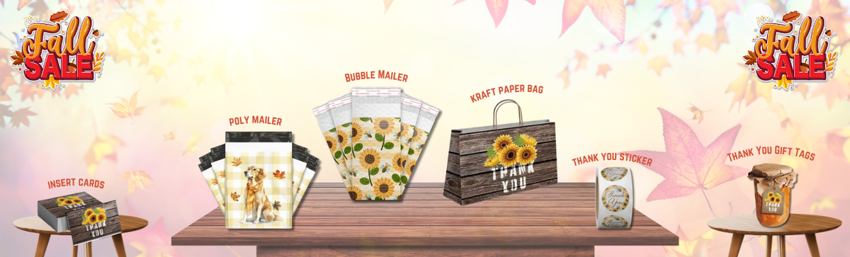 Check with our Fall Sale 2024 New Poly Mailers Collection