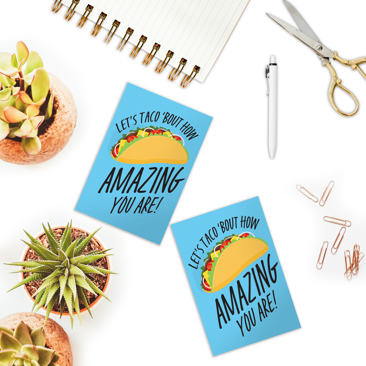 Taco 'Bout Thank You Insert Cards | Shop Now