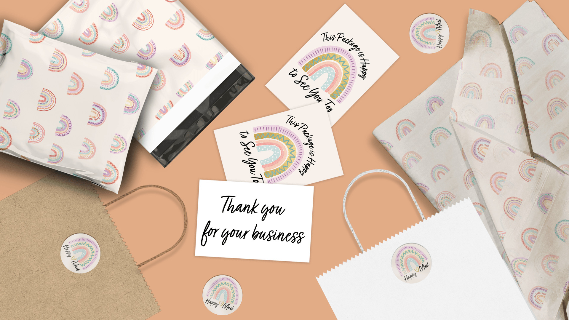 Buy 4x6 Rainbows Insert Cards | Personalized Insert Cards