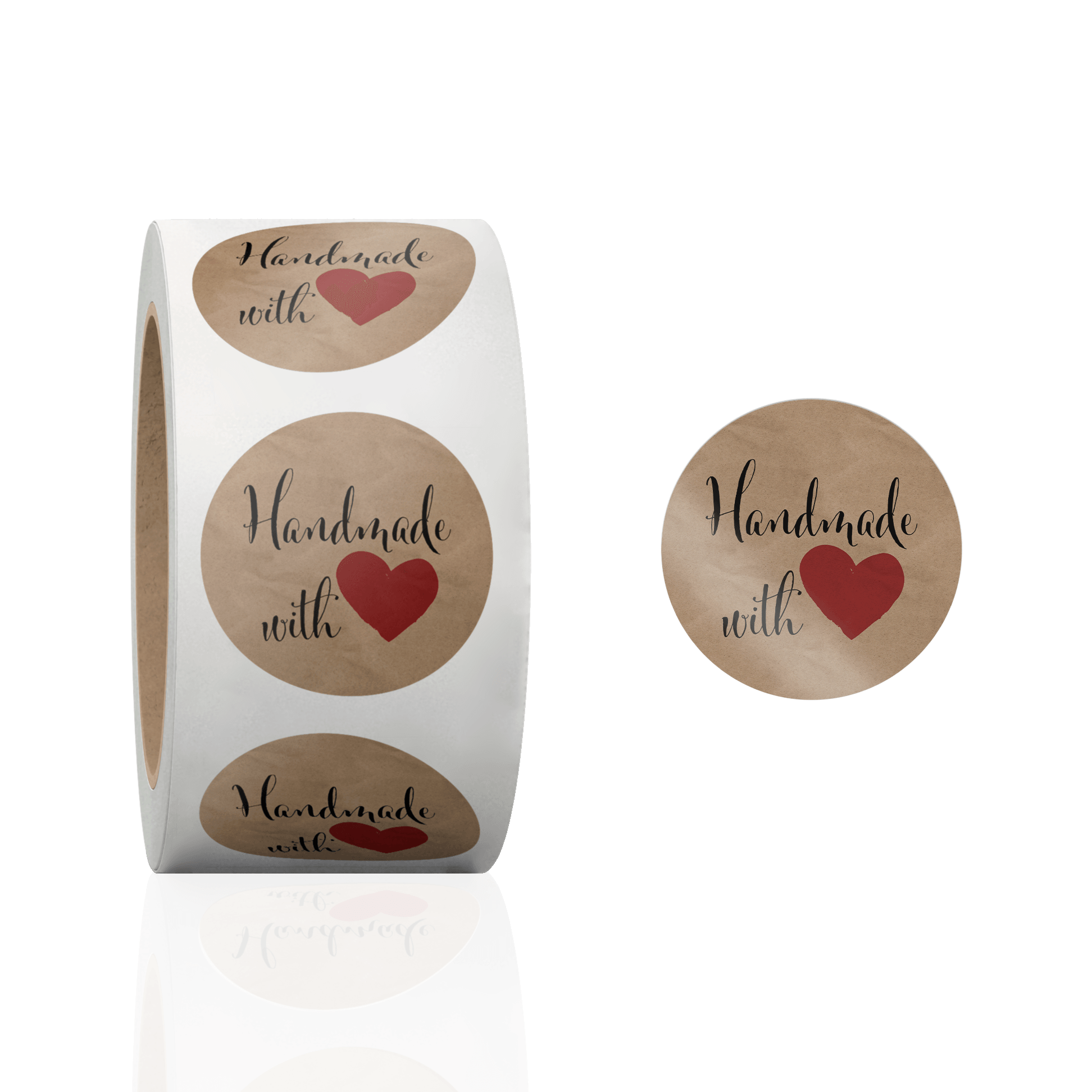 Handmade With Love Stickers