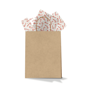 Buy Recyclable High Quality Candy Cane Printed Tissue Paper