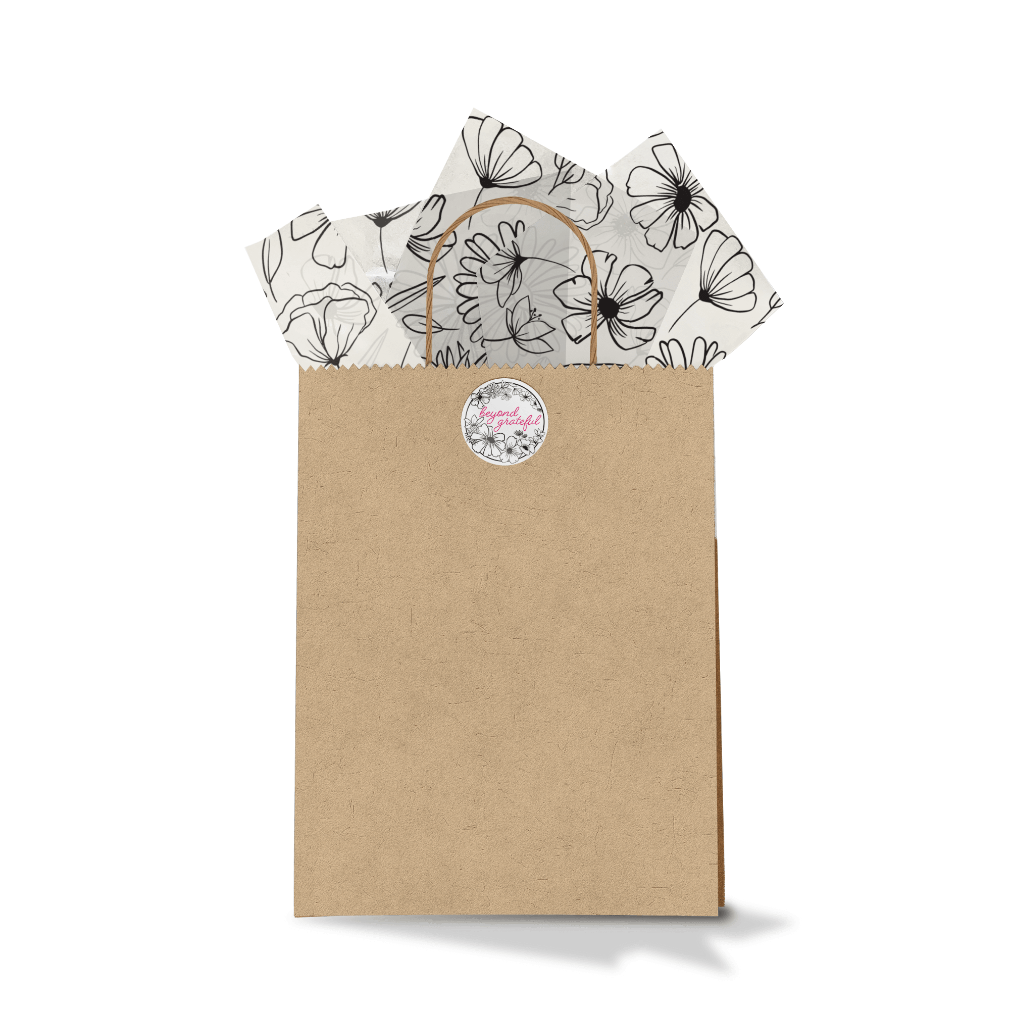 Floral Printed Tissue Paper