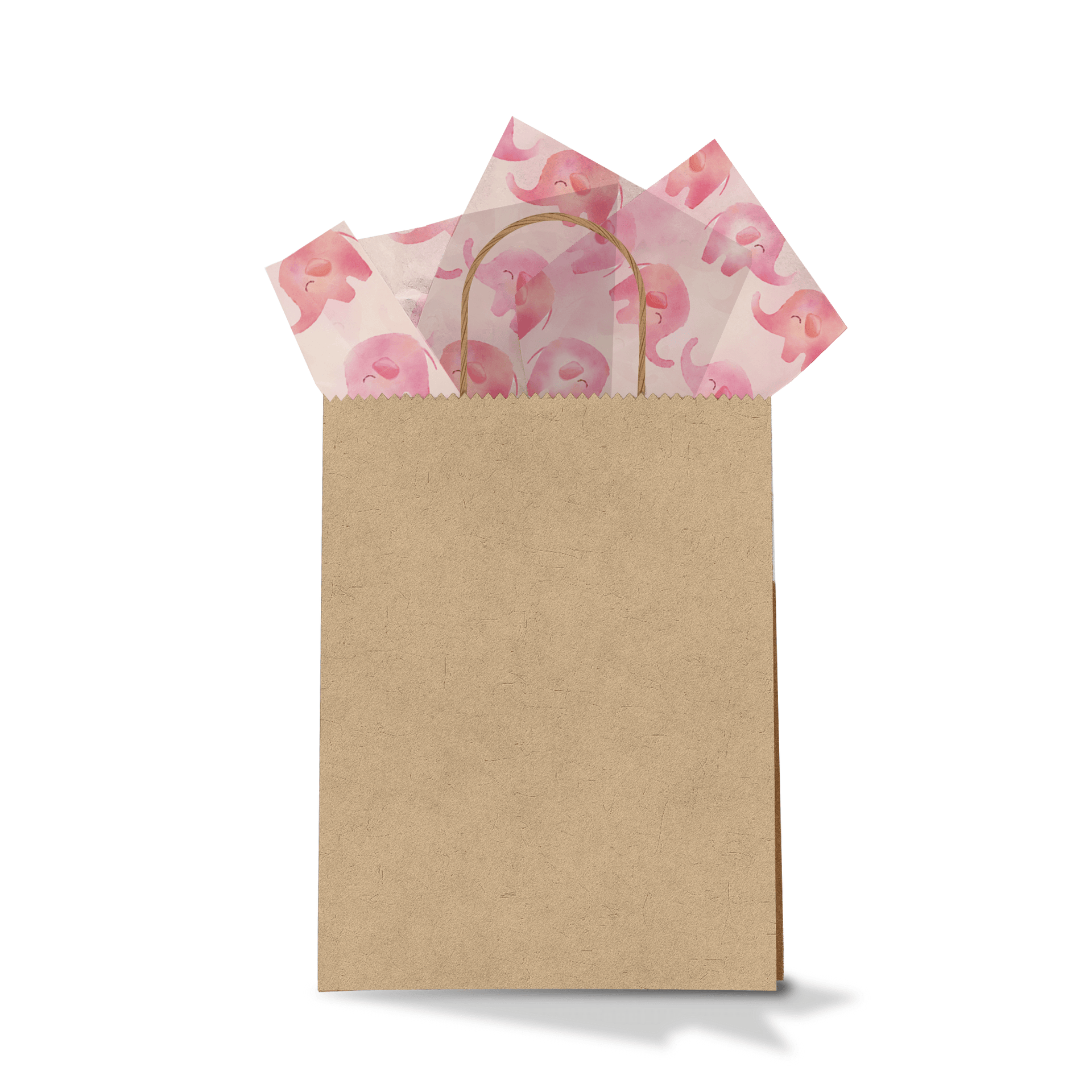 Pink Elephant Tissue Paper for Adorable Wrapping | Buy Now