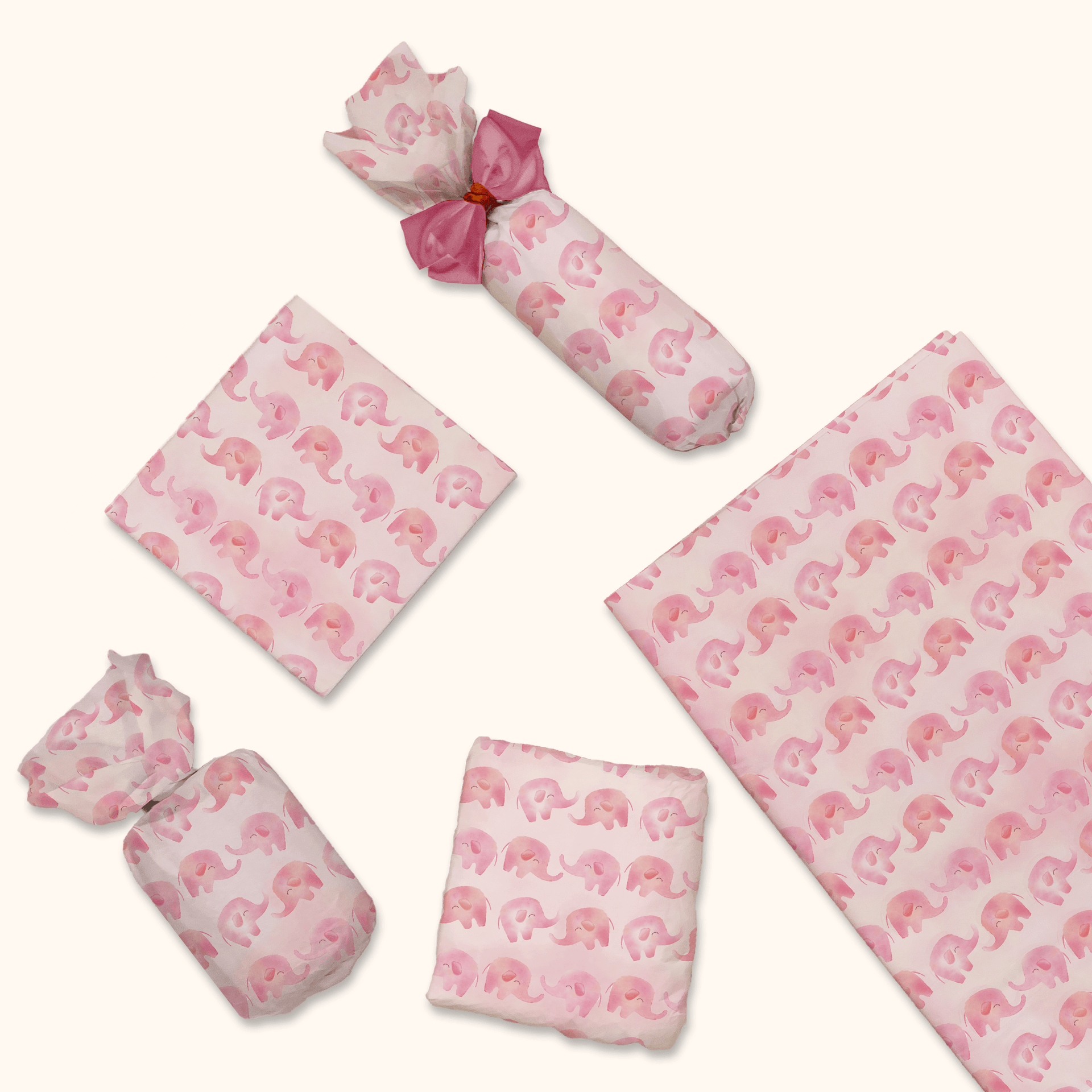 Pink Elephant Tissue Paper for Adorable Wrapping | Buy Now